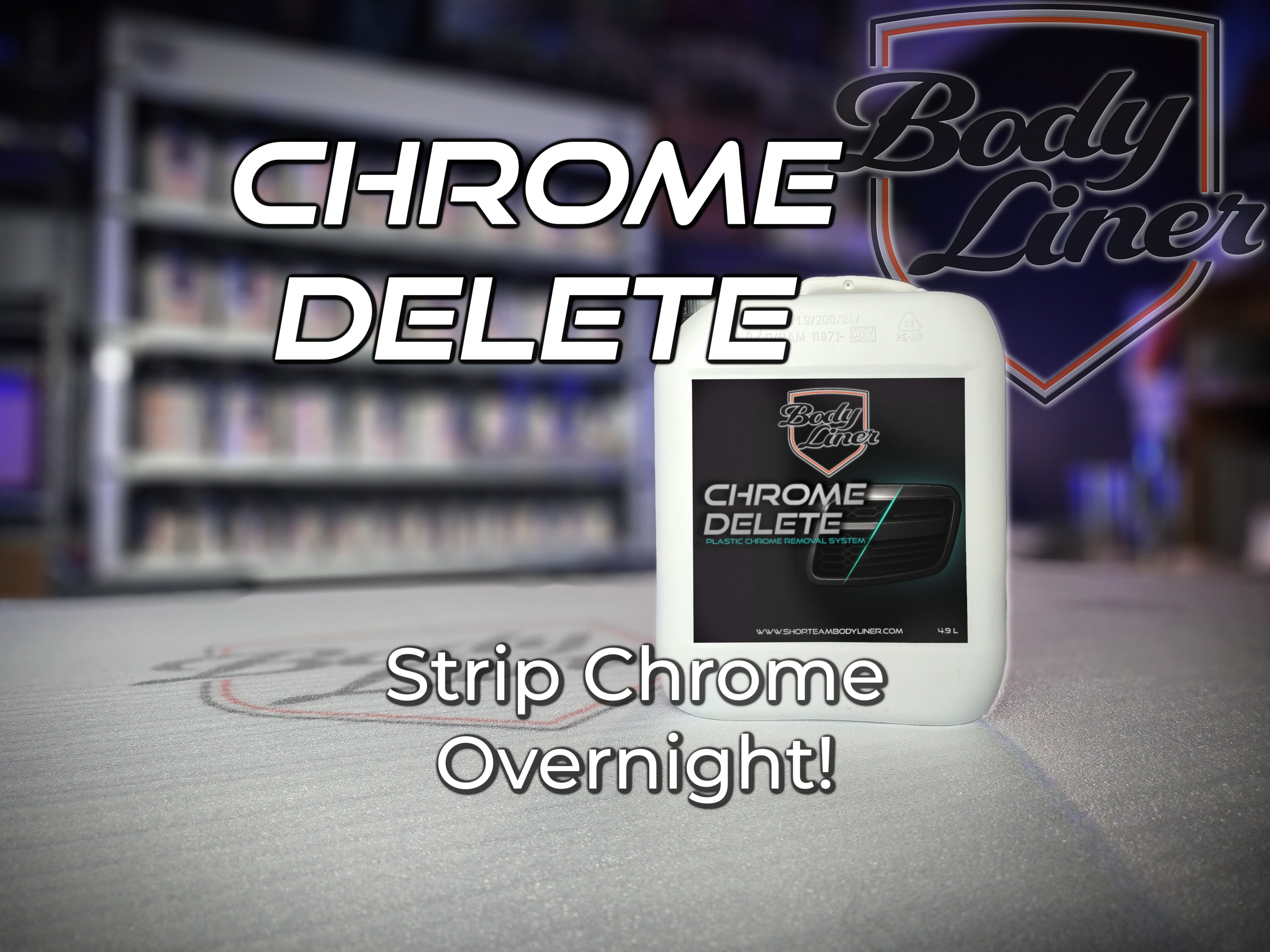 Body-Liner Chrome Delete | Strip Chrome Plated Plastics